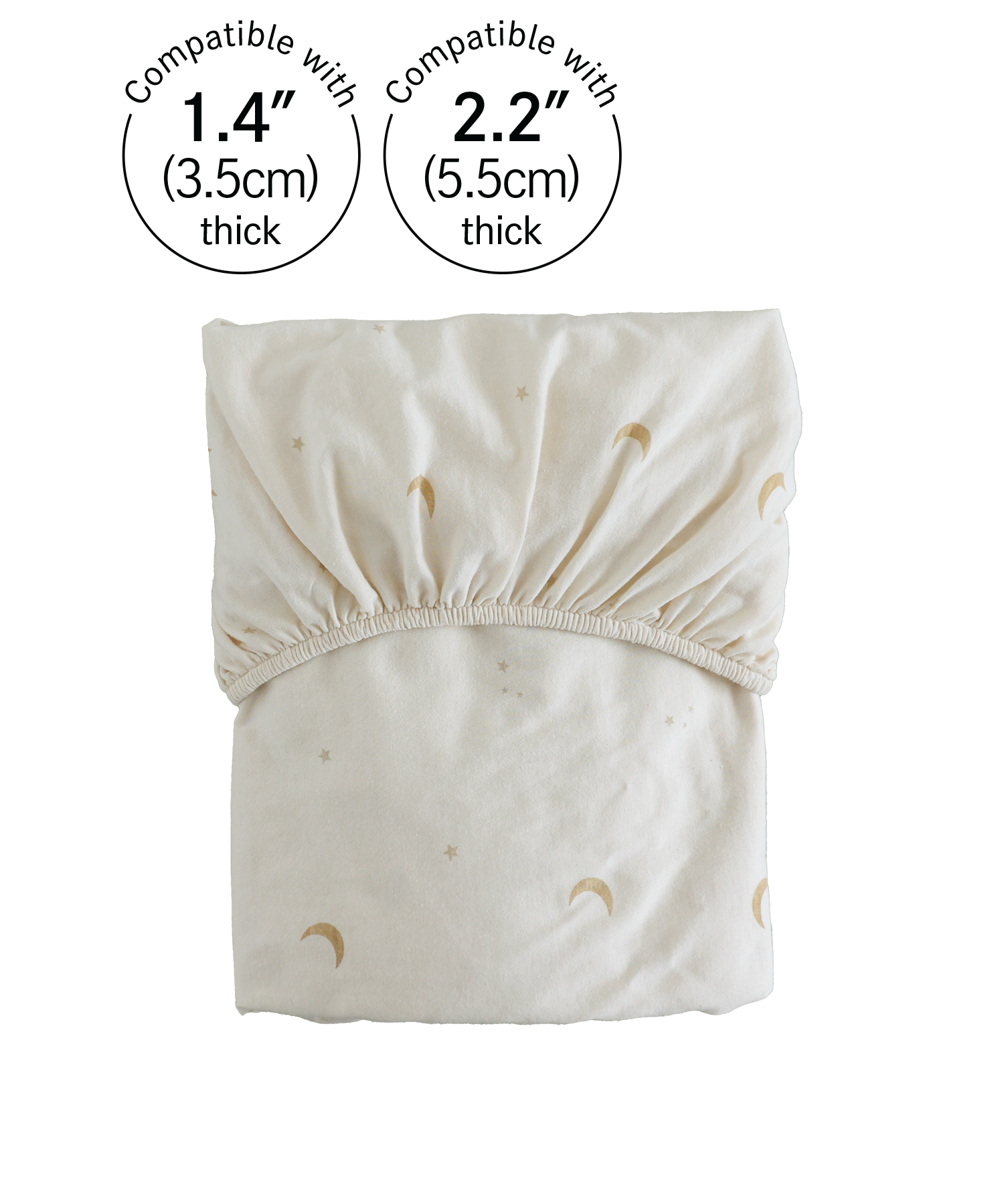 Baby Futon Mattress Fitted Sheet with No-Side Gusset (Jersey knit ...